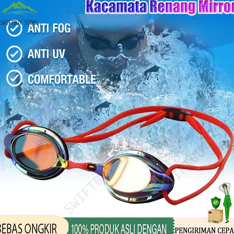 Jual Langsung Proses ARENA Tracks Mirror Kacamata Renang Kacamata ...