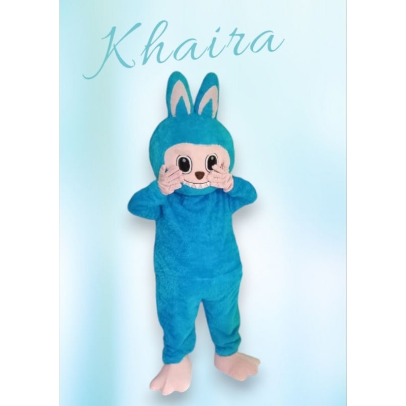 Jual Kostum Badut Labubu Warna Biru Muda | Shopee Indonesia