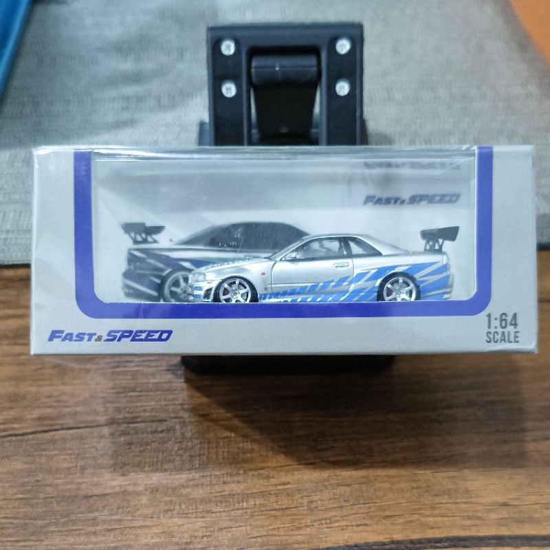Jual Fast & Speed Nissan Skyline GT-R R34 Brian Segel | Shopee Indonesia