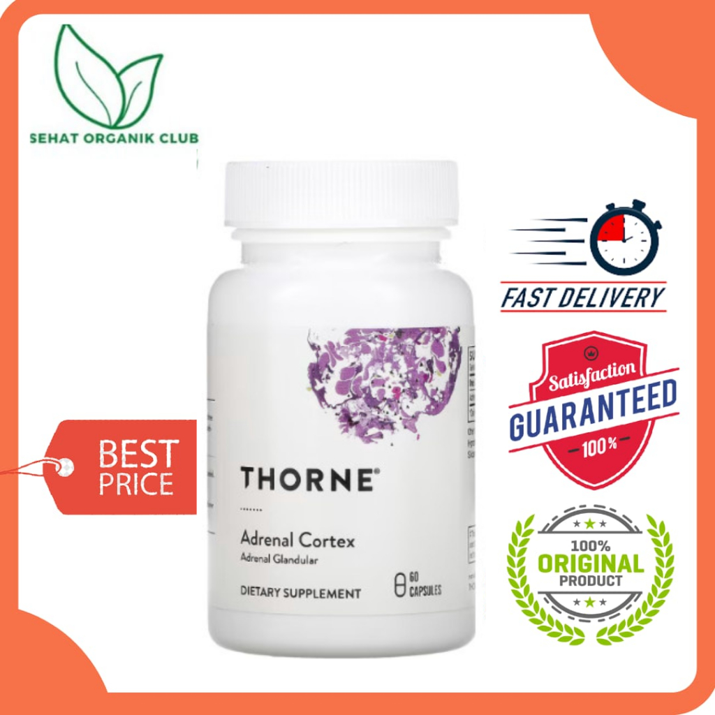 Jual Thorne Adrenal Cortex 60 Capsules | Shopee Indonesia