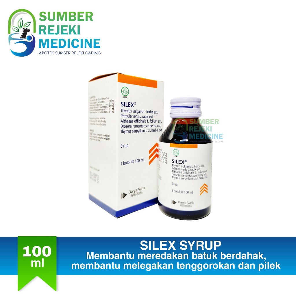 Jual Silex Sirup 100ml (per Botol) | Shopee Indonesia