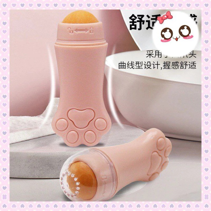 Jual Roller Penyerap Minyak Wajah Telapak Kucing | Shopee Indonesia