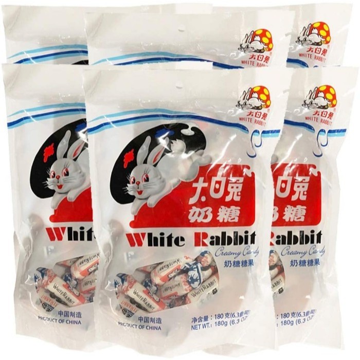 Jual HS WHITE RABBIT CREAMY CANDY 180GR (PERMEN SUSU KELINCI / NON ...