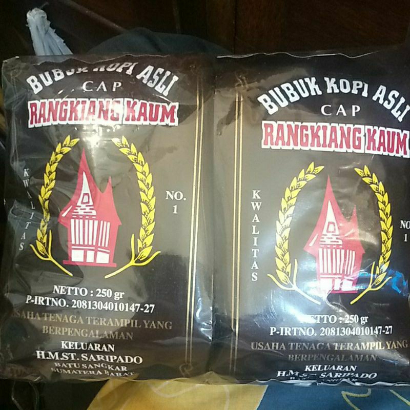 Jual kopi Rangkiang kaum 10 KG isi 40 bungkus asli dari Batusangkar ...