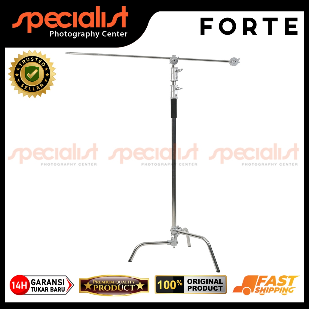 Jual FORTE C Stand 40" Heavy Duty Light Stand for Studio Photography | Shopee Indonesia