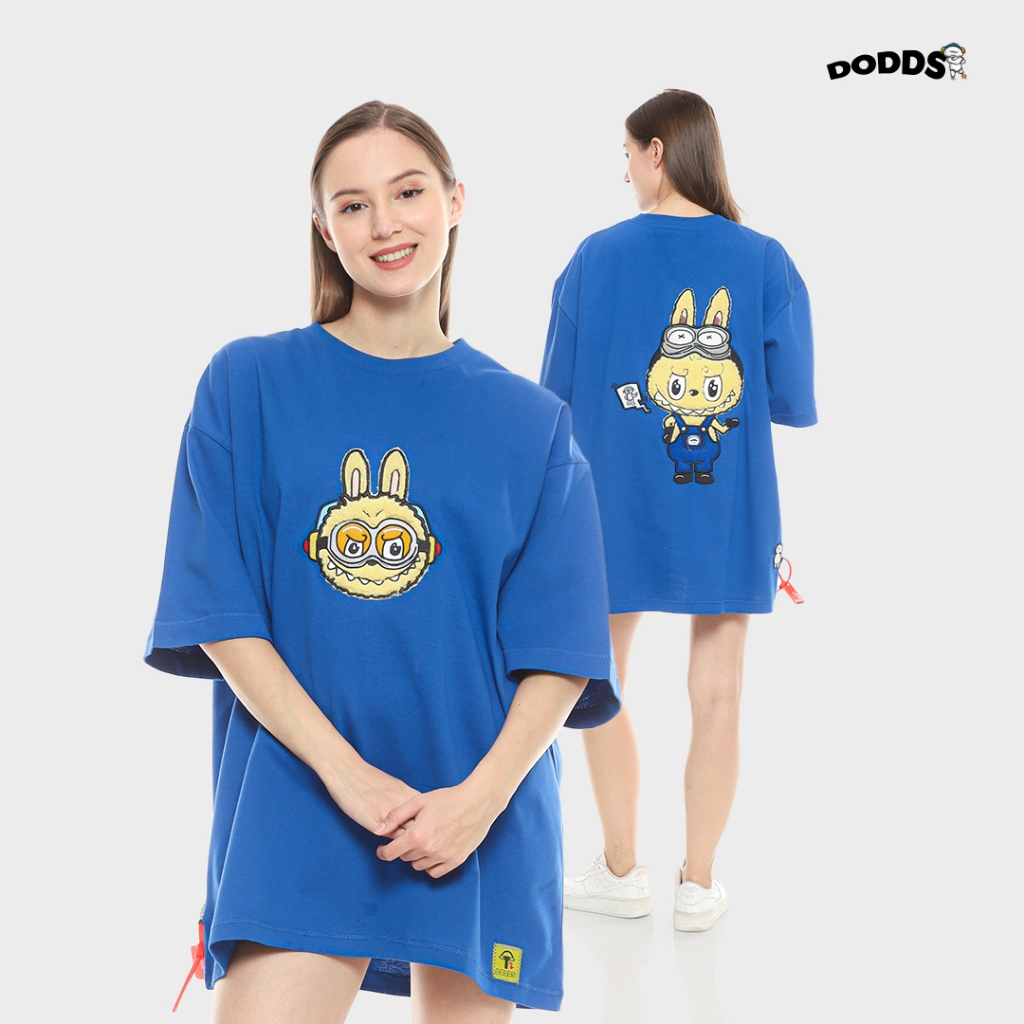 Jual DODDS Tshirt Kaos Oversize Unisex Labubu Minion Blue | Shopee ...