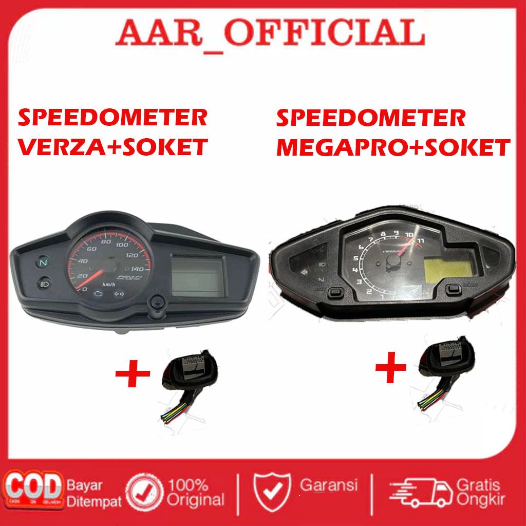 Jual Speedometer Motor Honda Verza/Megapro Monoshock Karbu Original ...