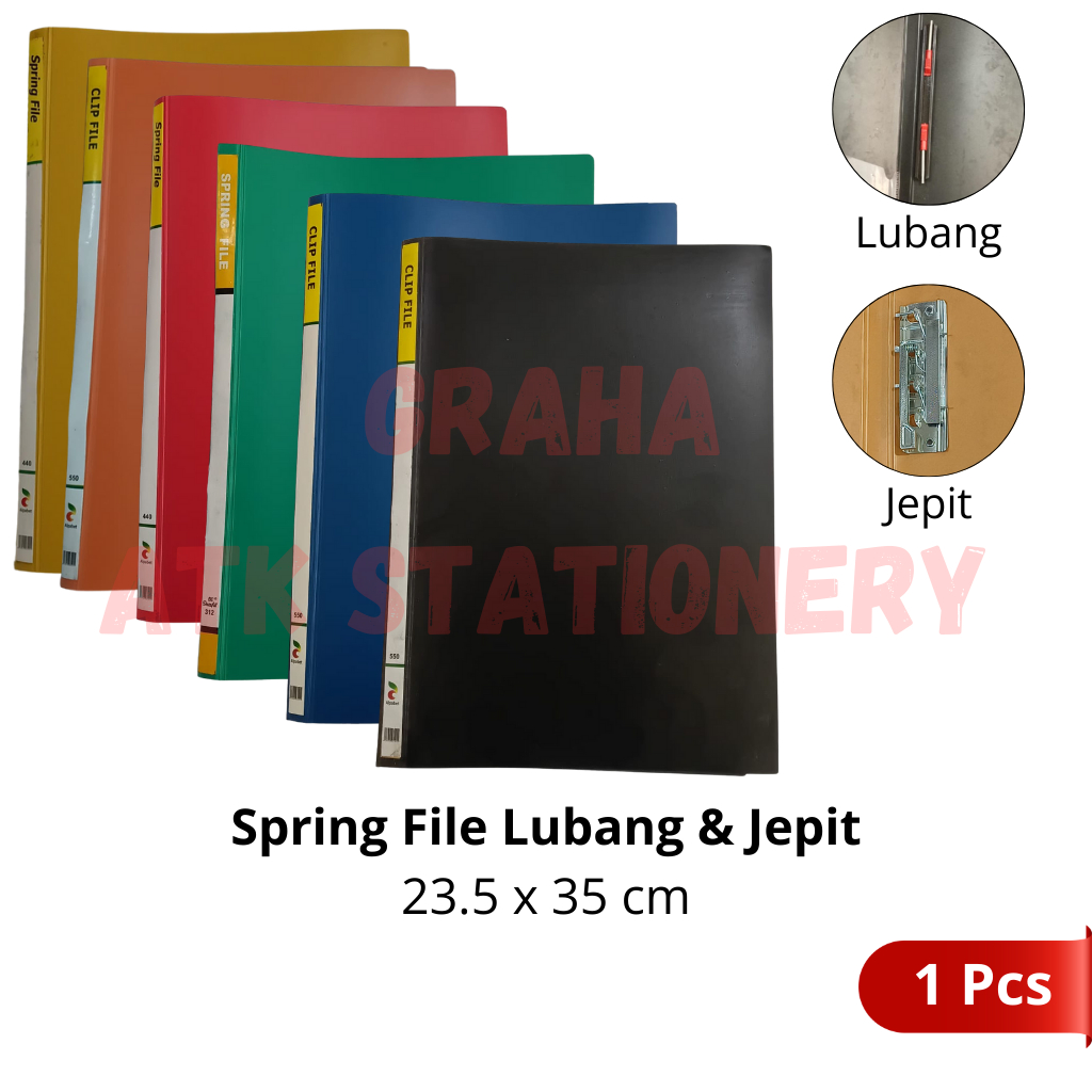 Jual [1 Pcs] Map Spring File Lubang Jepit 312 315 / Clip File / Map ...