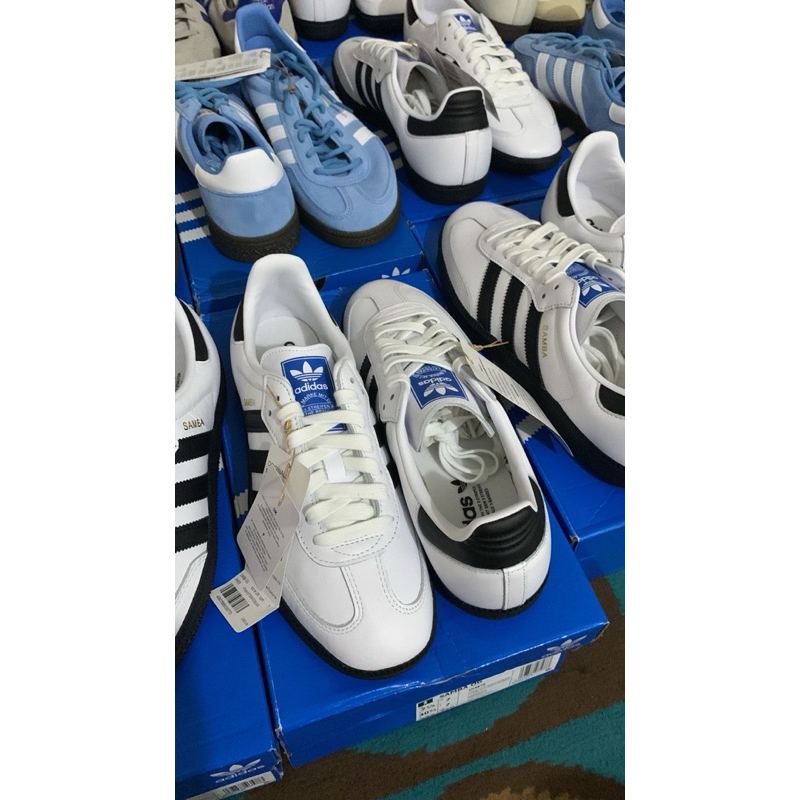 Jual Adidas Samba OG White BLACK PANDA | Shopee Indonesia