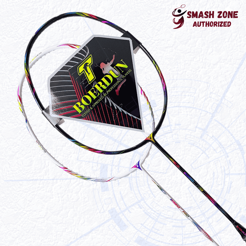 Jual Raket Badminton BOERDUN 8520 PRO Edition Original Free Tas 30 LBS ...