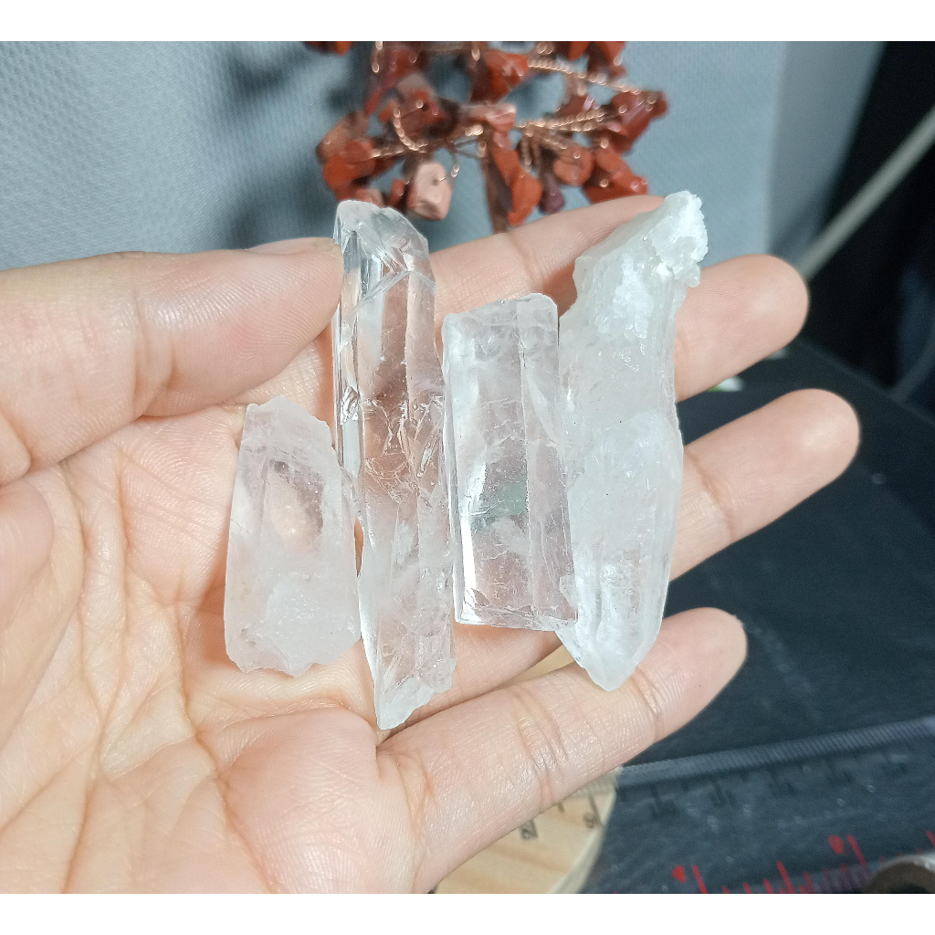 Jual Batu Natural Brazil Clear Quartz Pointer Paket (1 ) | Shopee Indonesia