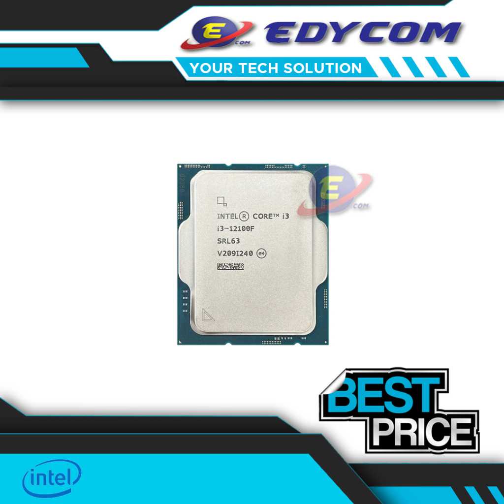 Jual Processor Intel Core i3-12100F 3.3GHz Up To 4.3GHz - Tray | Shopee ...