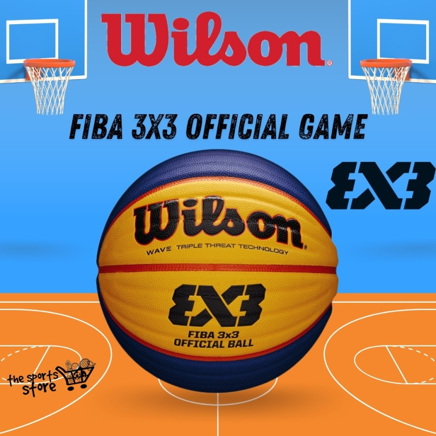 Jual Bola Basket Wilson 3x3 - FIBA 3x3 Official Game - Sz 6 Basketball ...