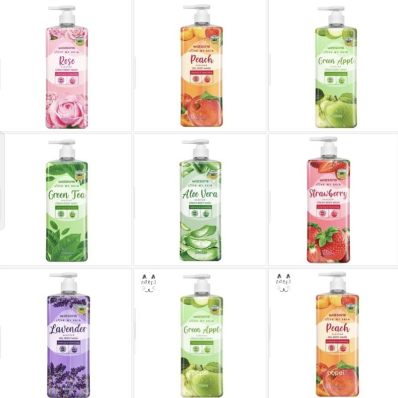 Jual Sabun Mandi Watsons 1 liter Watson Body wash | Shopee Indonesia