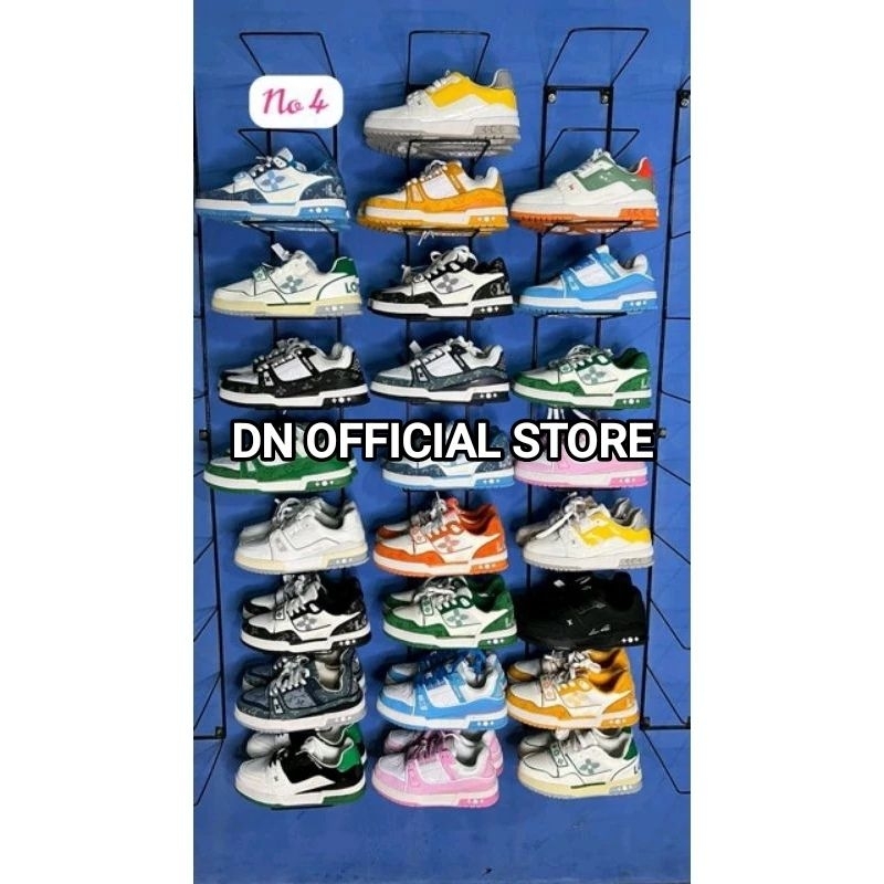 Jual Rak sepatu susun 10 bahan besi/Rak gantung sepatu tempel dinding ...