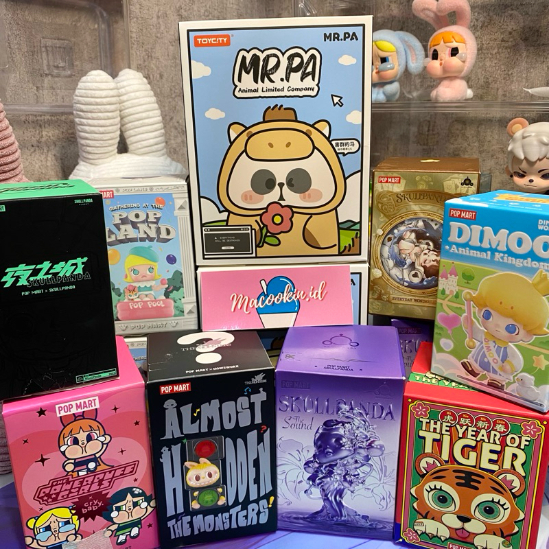 Jual [BLIND BOX] POPMART COLLECTION 1 PCS Pop Mart Action Figure ...