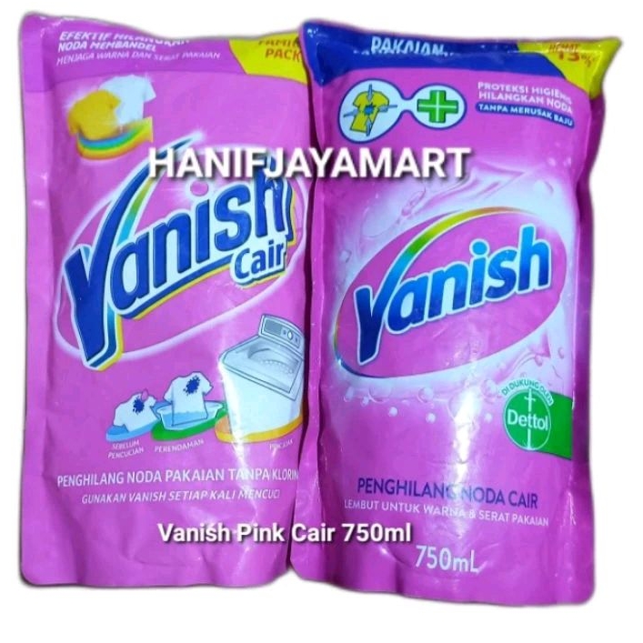 Jual VANISH PINK PENGHILANG NODA CAIR 750ML | Shopee Indonesia