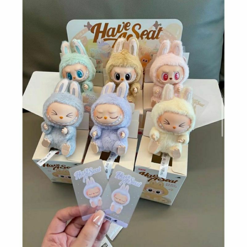 Jual Ready Stock Original Labubu Have A Seat Blind Box Popmart / Labubu ...