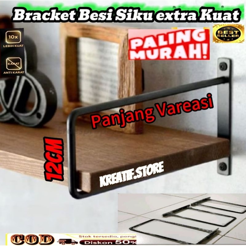 Jual Rak Siku Bracket Rak Dinding Rak Ambalan BesiSikuAmbalanTerlaris ...