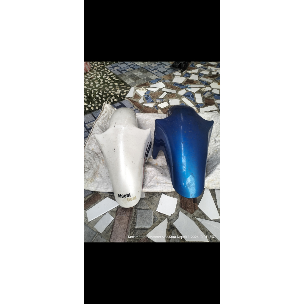 Jual Spakbor depan ninja r rr original copotan asli | Shopee Indonesia