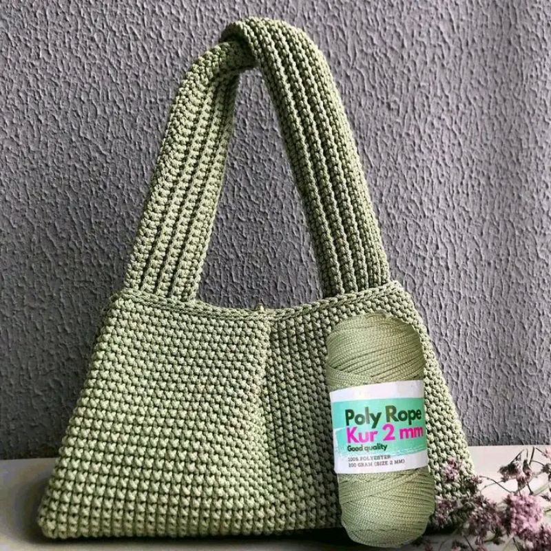 Jual BENANG RAJUT POLY ROPE KUR 2MM | Shopee Indonesia