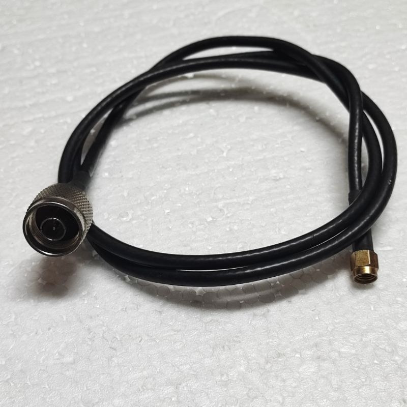 Jual Jumper cable (1 meter) RG58/U dari N male to SMA female | Shopee ...