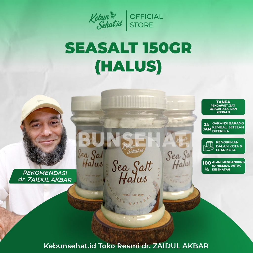 Jual Sea Salt (Garam Halus) 150gr | Shopee Indonesia