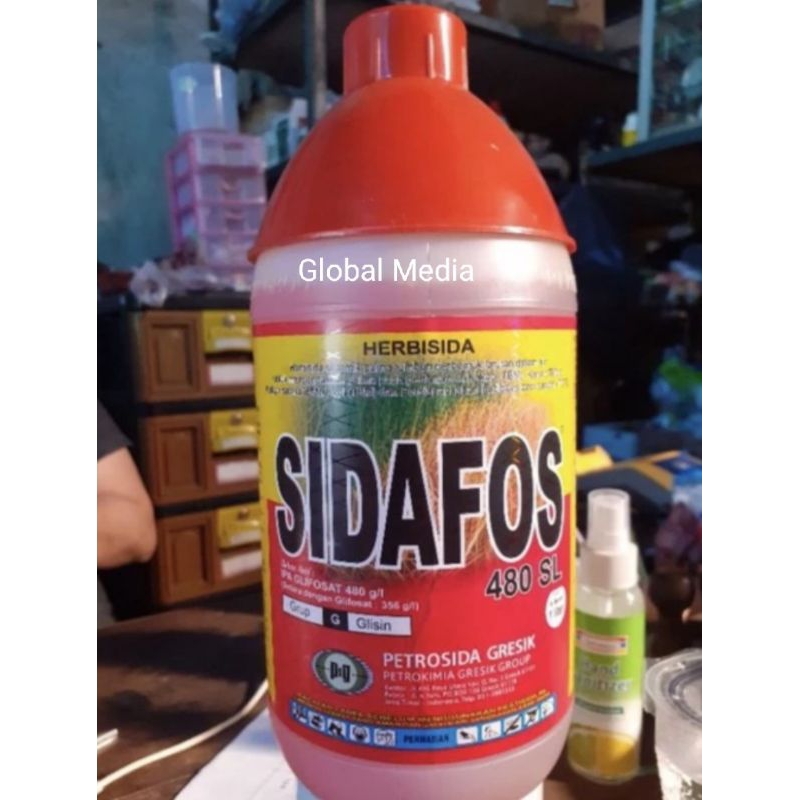 Jual Herbisida Sistemik Sidafos 480SL 1 liter | Shopee Indonesia