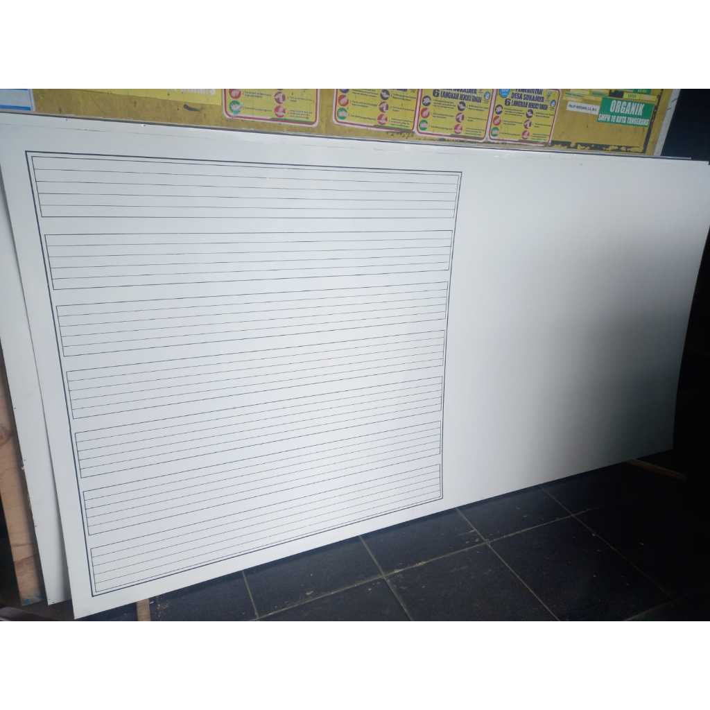 Jual PAPAN TULIS / WHITE BOARD JUMBO BESAR LIST ALUMINIUM | Shopee ...