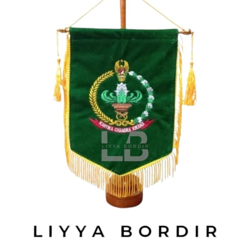 Jual Pennant Banner/ Vandel Meja Bordir PERSIT | Shopee Indonesia