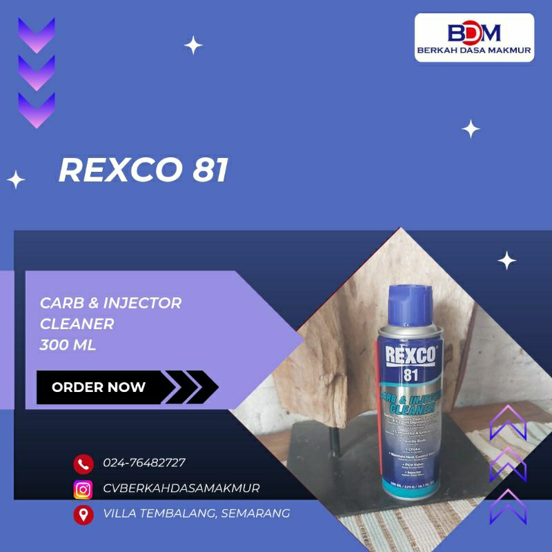 Jual REXCO 81 CARB & INJECTOR CLEANER | Shopee Indonesia