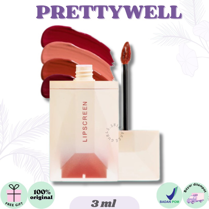 Jual Prettywell Lipscreen SPF 30+ In Vitro 3ml | LIPTINT+SUNSCREEN | Shopee Indonesia