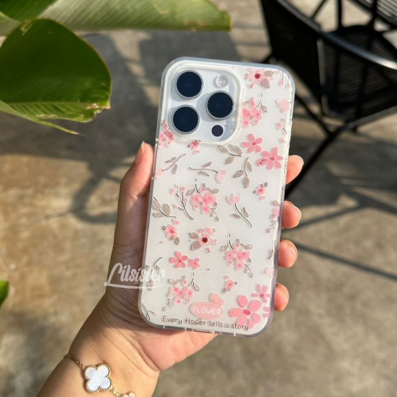 Jual LAST STOCK Shabby Chic Evening Flower IMD Iphone Case (11 12 13 14 ...