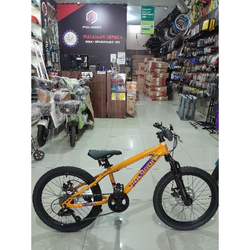 Jual SEPEDA MTB ANAK POLYGON MAZE HI - TEN UK 20 6 SPEED DISCBRAKE ...