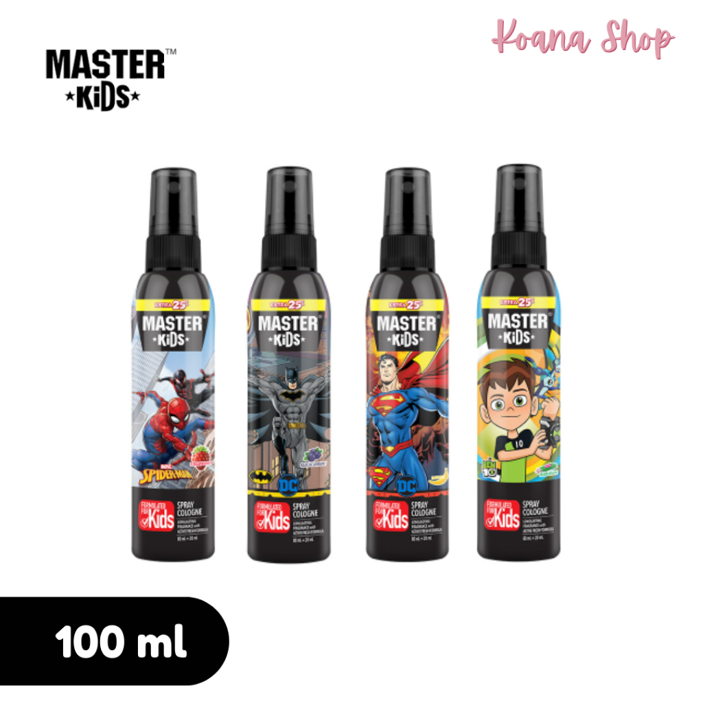 Jual Master Kids Spray Cologne/Parfum Anak-Anak 100 ml | Shopee Indonesia
