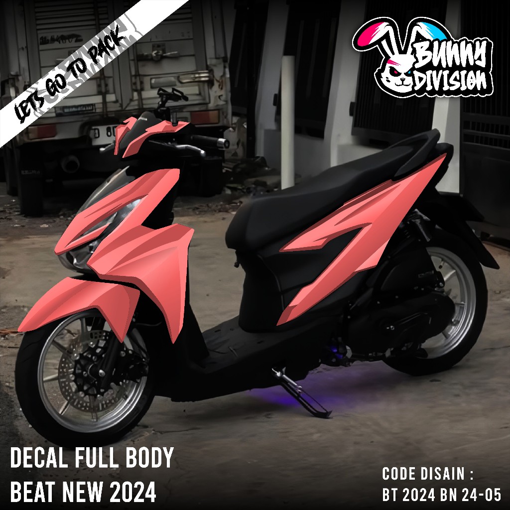 Jual (COD) TERBARU Decal Sticker Honda Beat CBS STREET Smart Key Remote ...