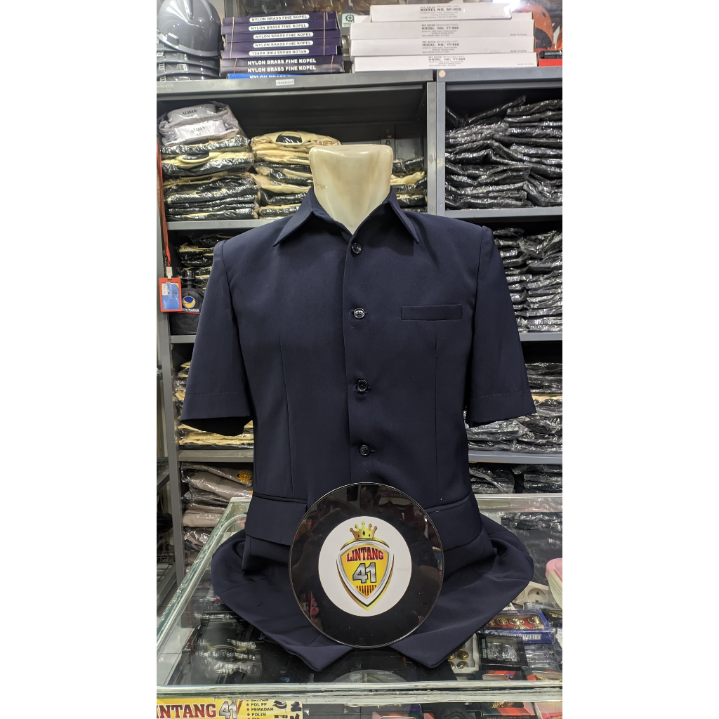 Jual Seragam Safari PSH Terbaru Security/Satpam Full puring model jas ...