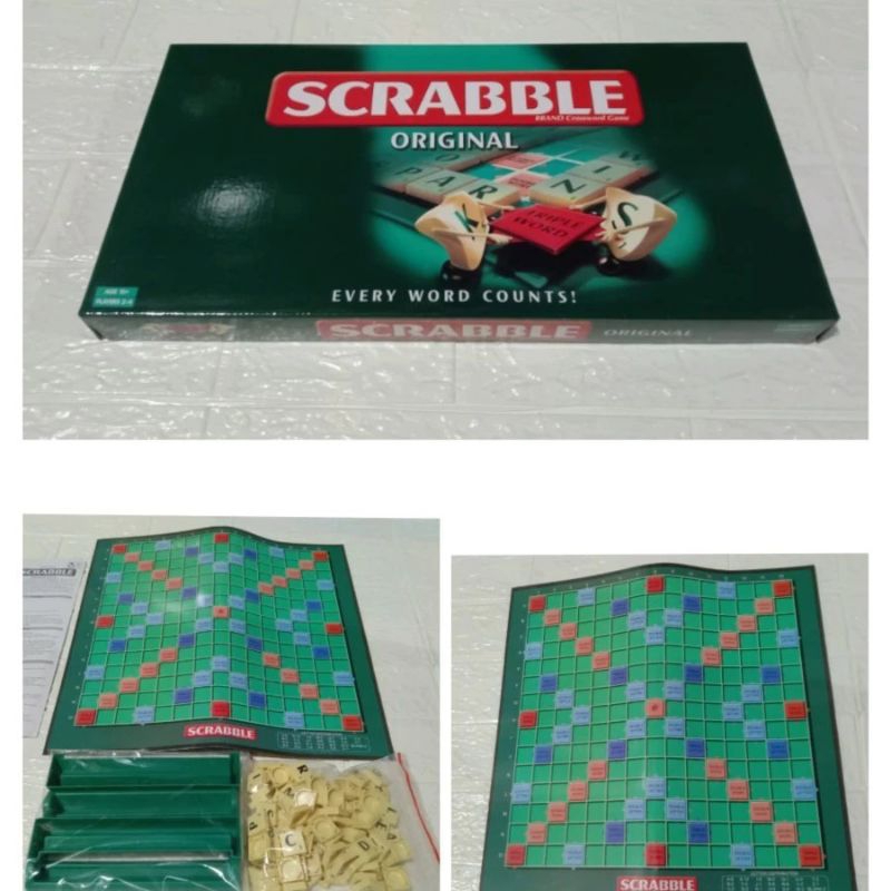 Jual MS Mainan Edukasi Susun Huruf Kata Scrabble | Shopee Indonesia