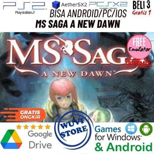 Jual PS 2 MS Saga A New Dawn | Bisa di PC / Android / IOS Plus Emulator | Beli 3 Gratis 1 ...