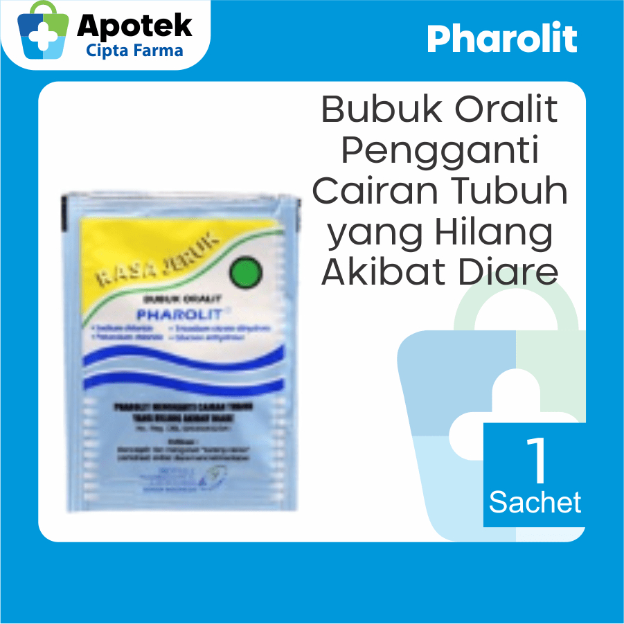 Jual Pharolit Powder Bubuk Oralit Obat Mencret Obat Diare Obat ...