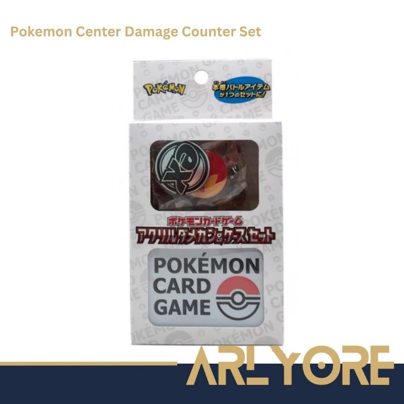 Jual Pokemon TCG Damage Counter Set Coin Damage Counter Premium Marker ...