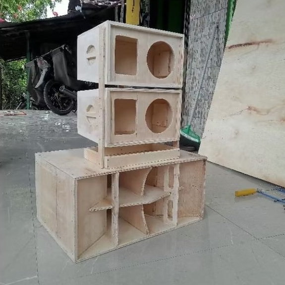 Jual paket box cla double 6 inch + line aray 4 inch 2 box | Shopee ...