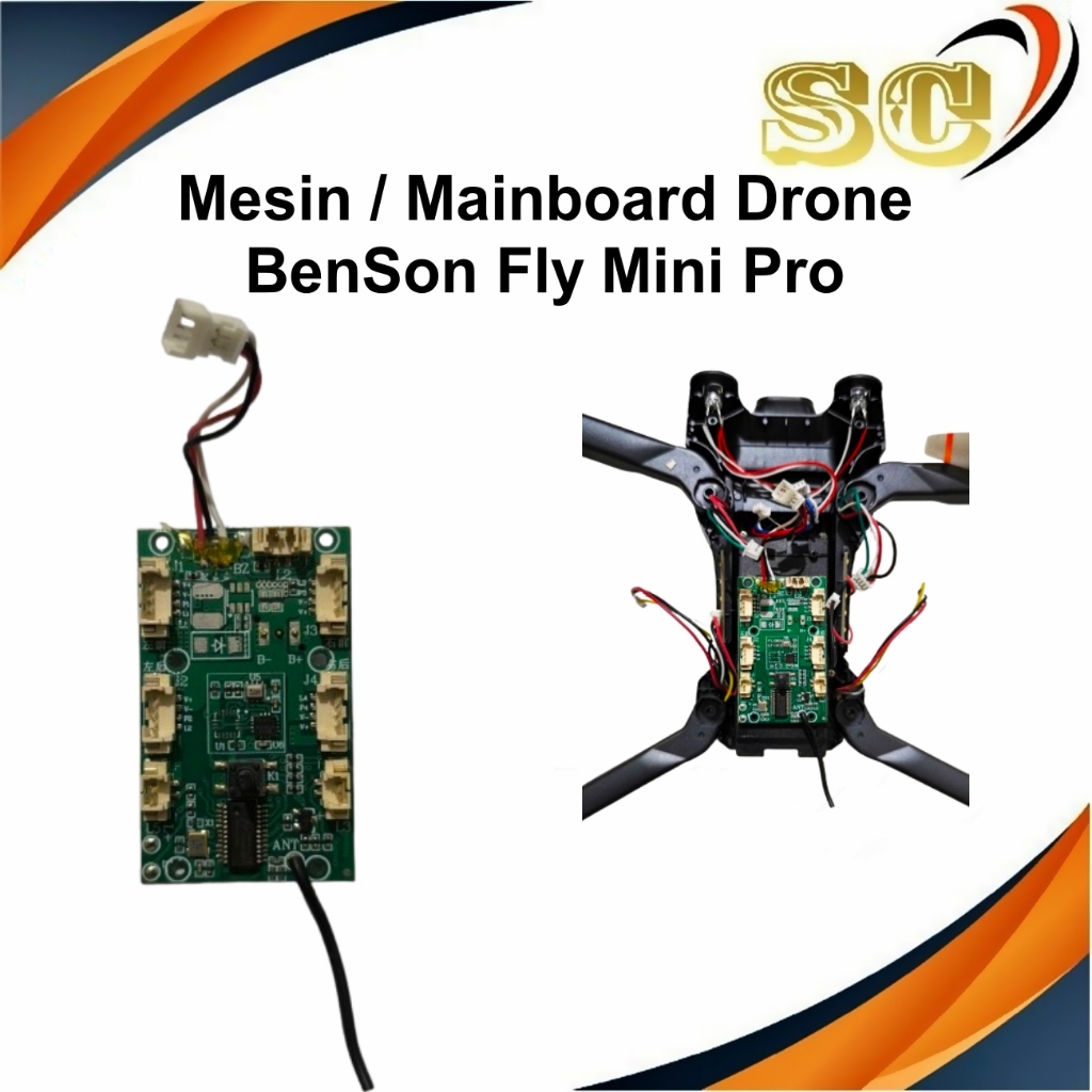 Jual Drone Part / SparePart Mainboard Drone BenSon Fly Mini Pro ...