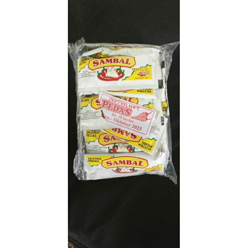 Jual sambal sachet PRIMA putih | Shopee Indonesia