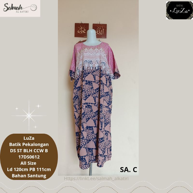 Jual Daster LuZa Batik Pekalongan DS ST BLH CCW B (C) | Shopee Indonesia