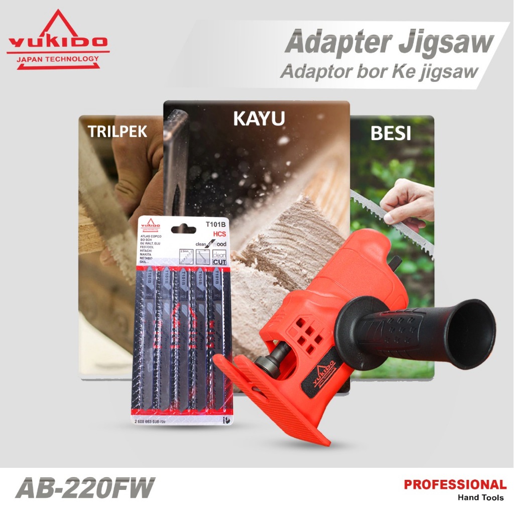 Jual adapter reciprocating Jigsaw / konektor electric drill jigsaw ...