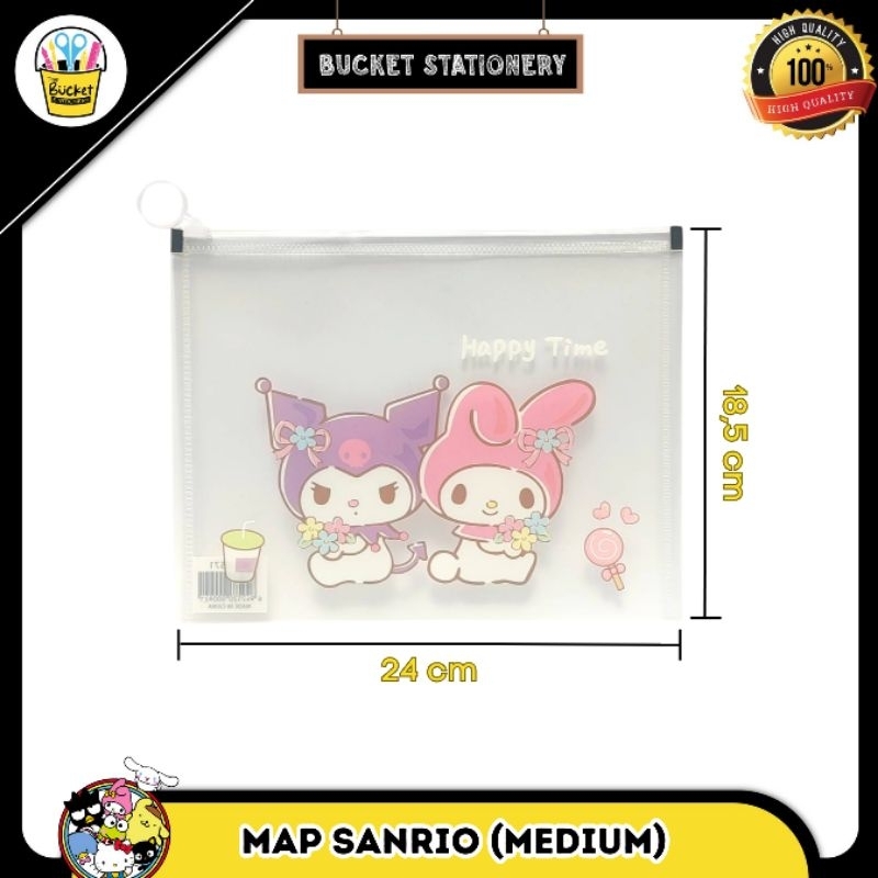Jual Map Sanrio Ukuran Medium (18,5 x 24 cm) | Shopee Indonesia