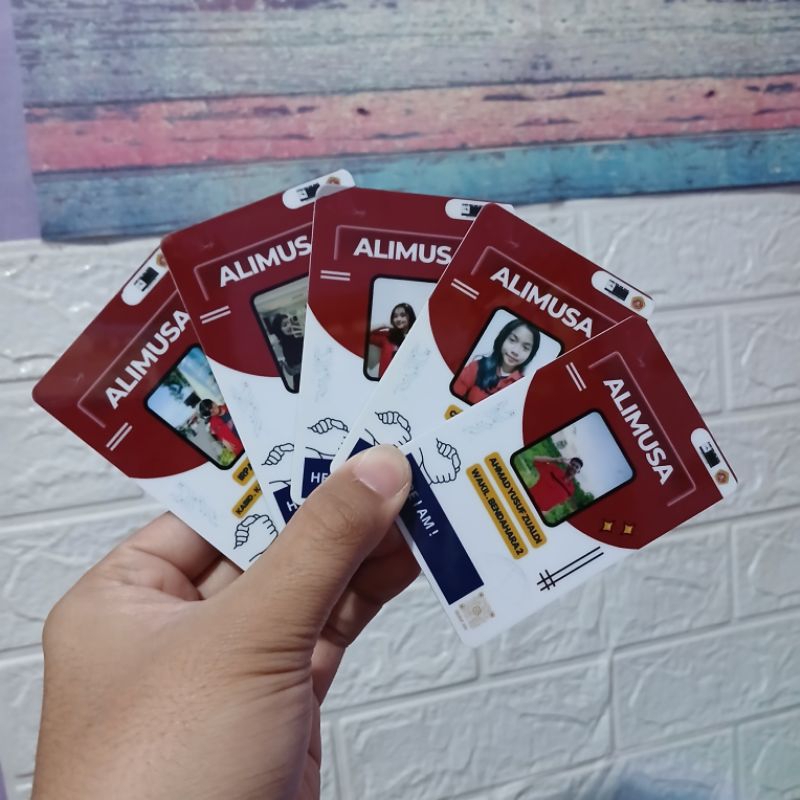 Jual ID Card PVC KTA Member Card Kartu PVC Grade B | Shopee Indonesia