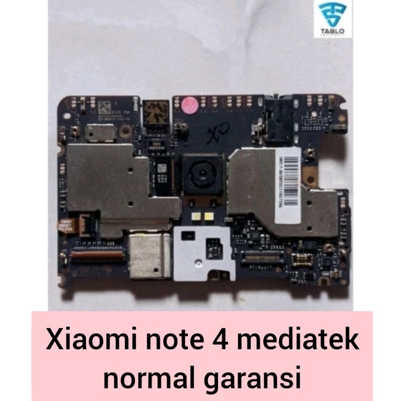 Jual Mesin Xiaomi Redmi note 4 mediatek normal no sandi | Shopee Indonesia