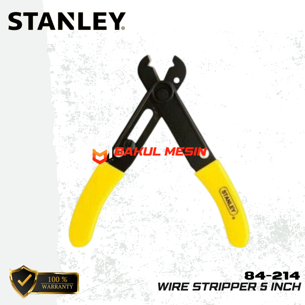 Jual STANLEY 84-214 TANG KUPAS KABEL WIRE STRIPPER 5 INCH | Shopee Indonesia